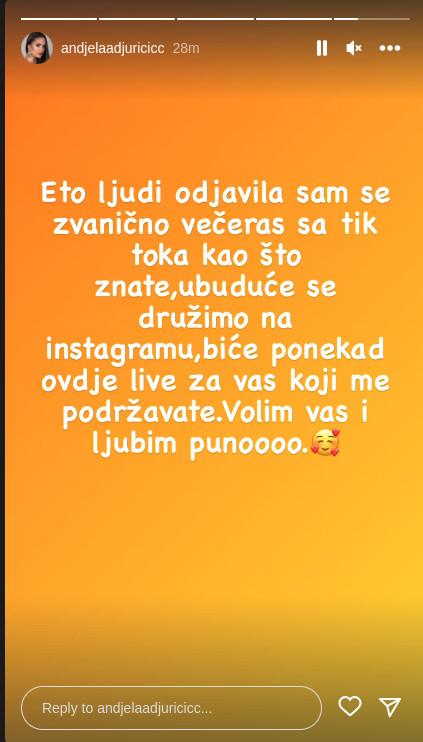 ANĐELA SE OGLASILA NAKON ŠTO JE MIRKOVIĆ NAJAVIO OTKAZ – potvrdila da je otkazala emitovanje ...