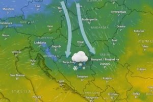 Bh. meteo: Od večeras kreće snijeg i pad temperature – Haber.ba